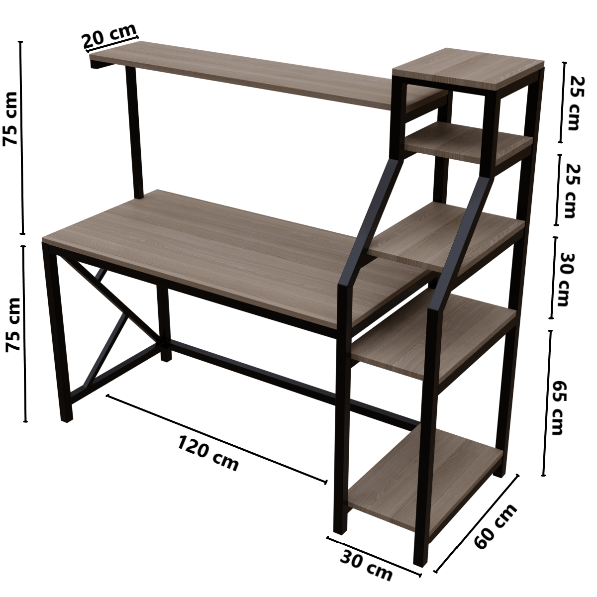 Rio Study Table by Riyan Luxiwood