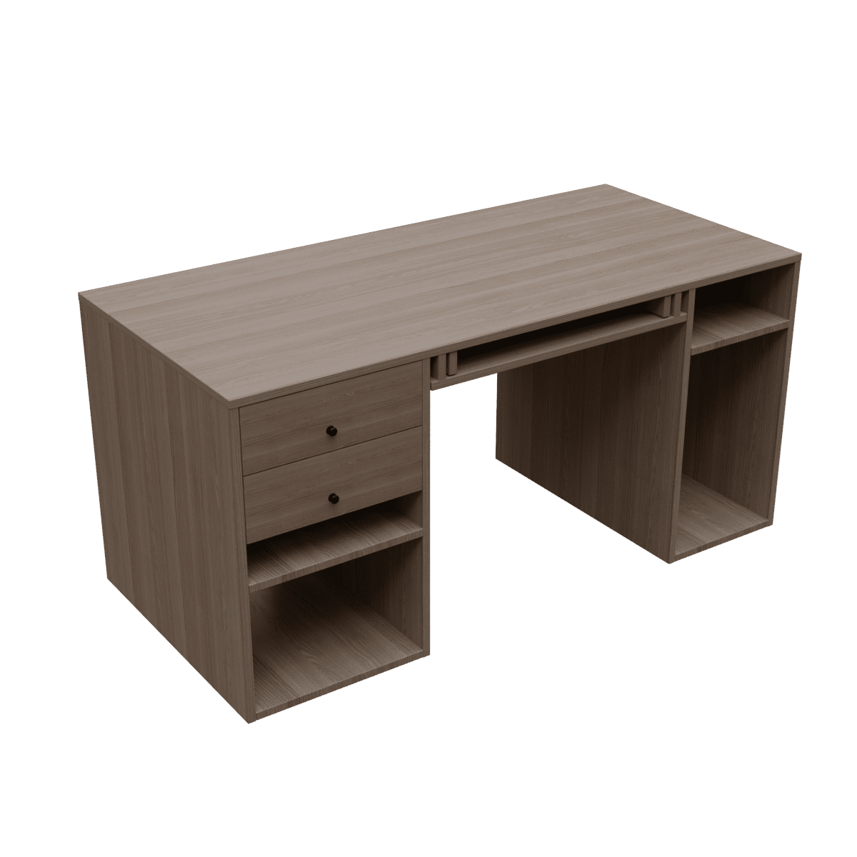 Elite Computer Table With Storage By Riyan Luxiwood